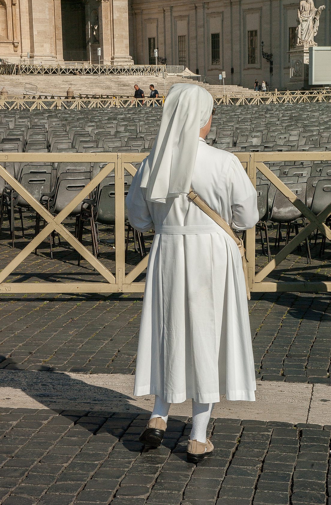 The Mysterious Nun Dressed in White | by Florin Marchis | ILLUMINATION ...
