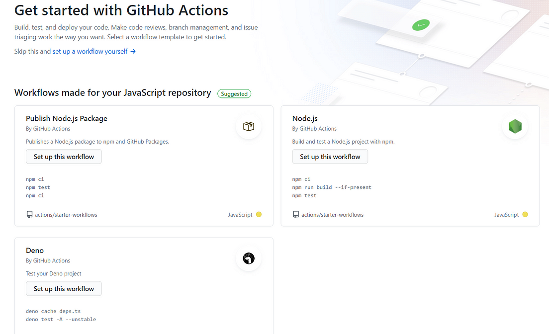 Deploying a NodeJS Application Using GitHub Actions | by Gayal ... Deploying a NodeJS Application Using GitHub Actions | by Gayal ...
