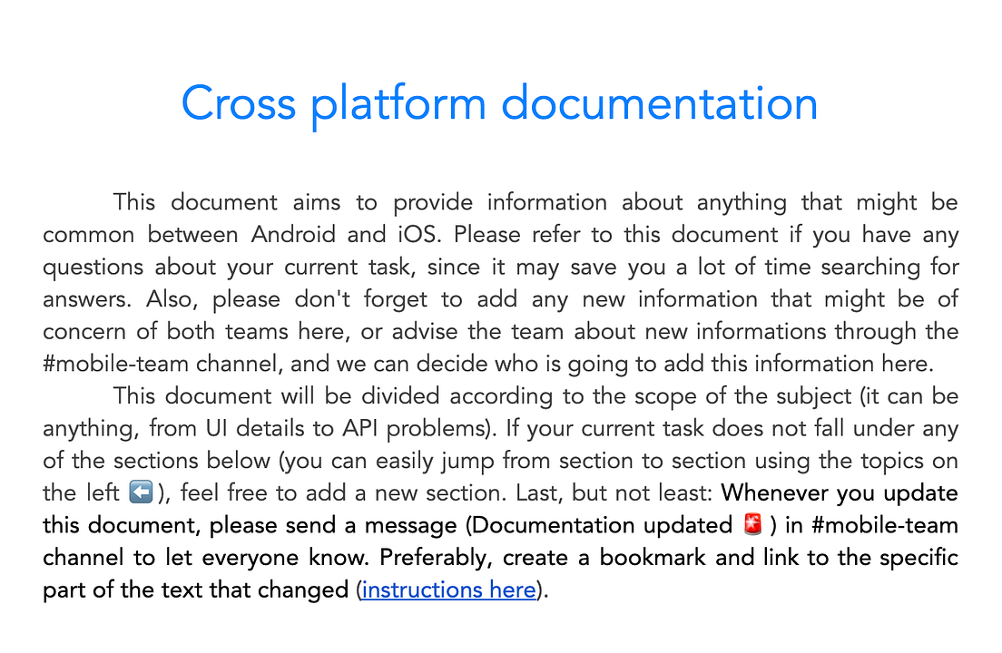 The importance of documenting things — and tips to a good documentation ...