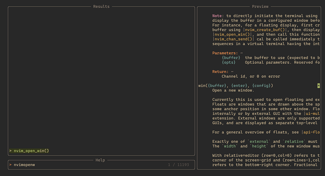 Neovim Plugins