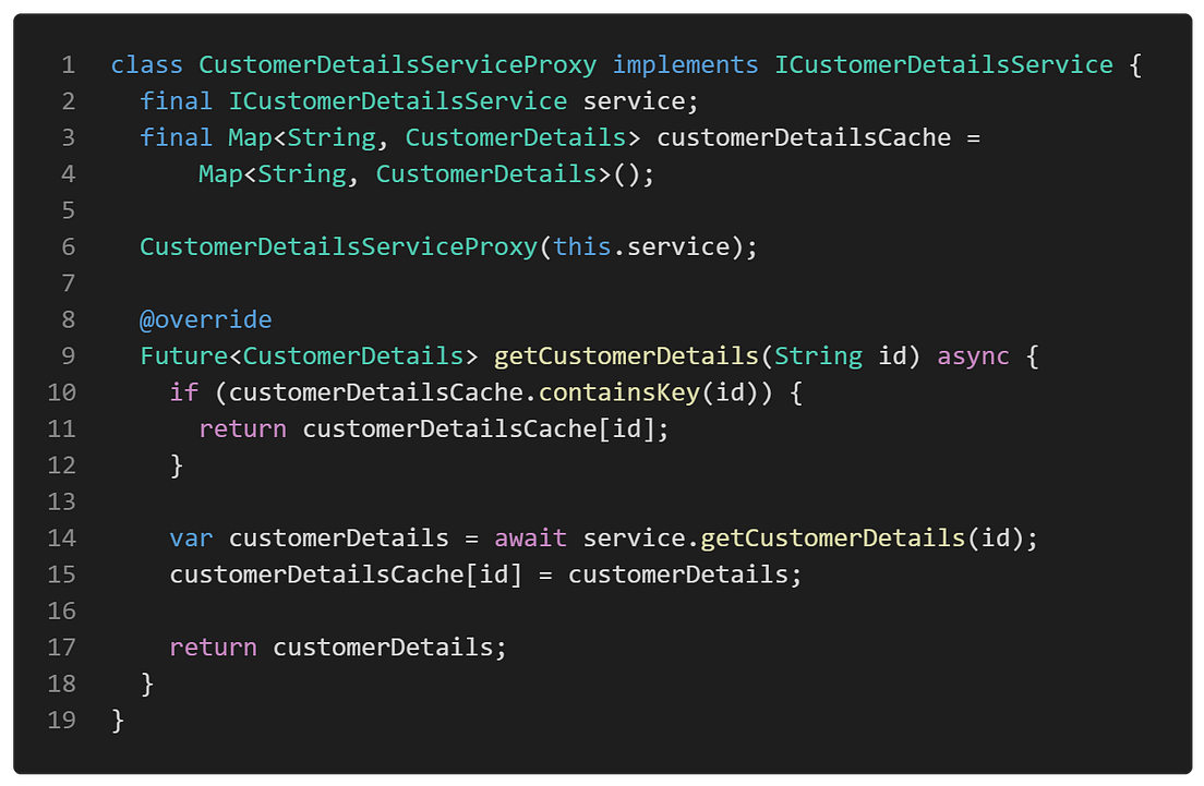 Flutter Design Patterns: 15 — Proxy | by Mangirdas Kazlauskas | Flutter Community | Medium