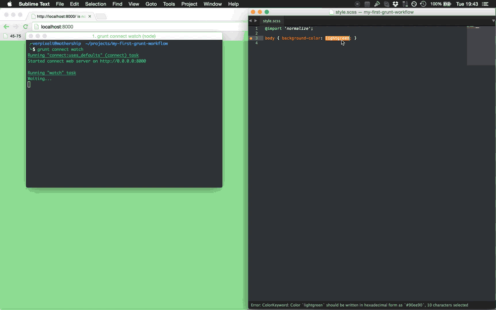 Getting started with Grunt. In this article I would like to explain ...