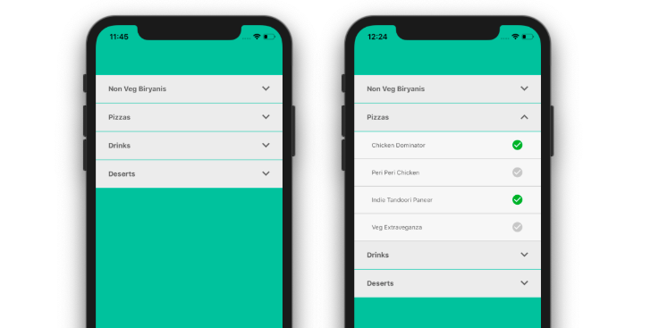 Creating An Accordion In React Native By Kiran Shinde Medium