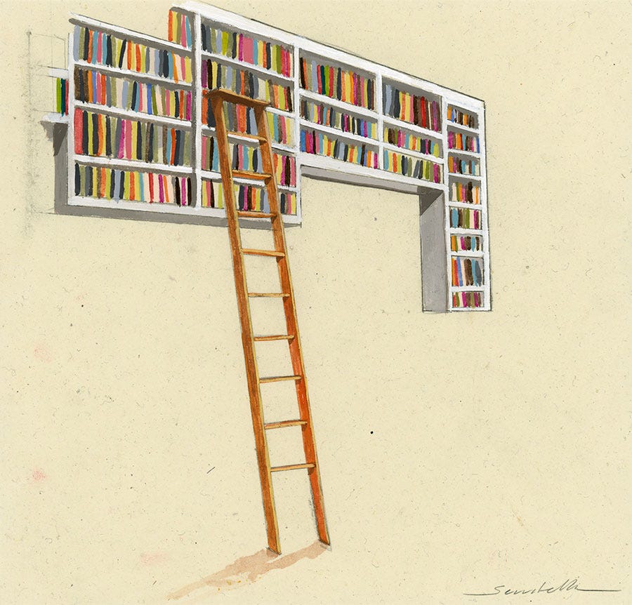 Books & Books. Free Drawing #24, Small Business Art… | by Vincent ...