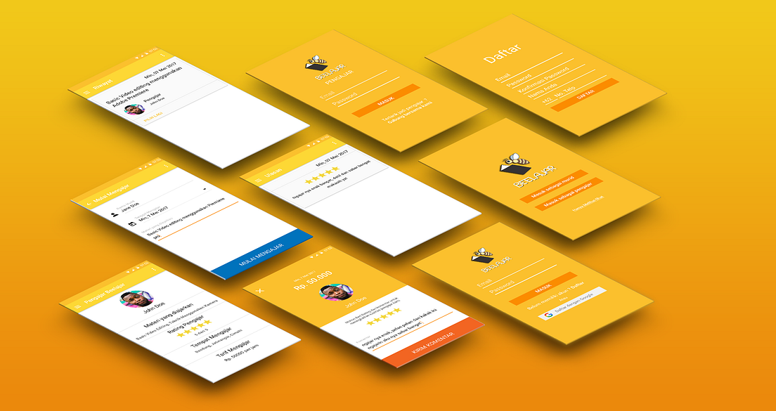 Low fidelity dan high fidelity Mockup | by Evan Gilang Ramadhan ...