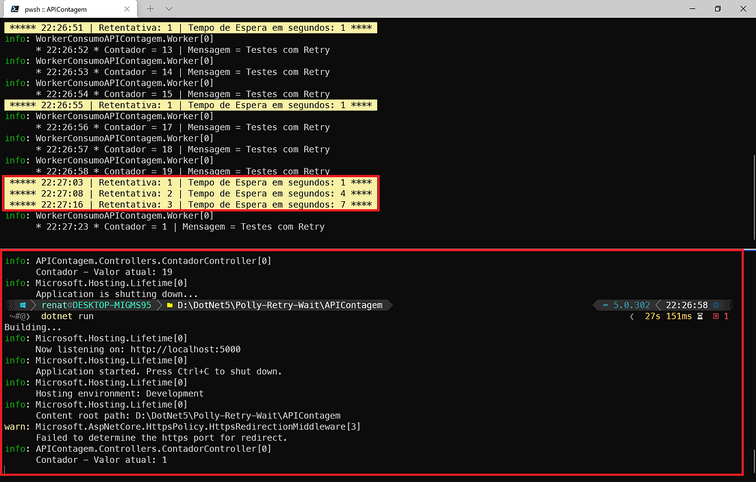 Tratamento de Falhas com .NET + Polly: implementando o uso de Wait and Retry | by Renato Groffe ...