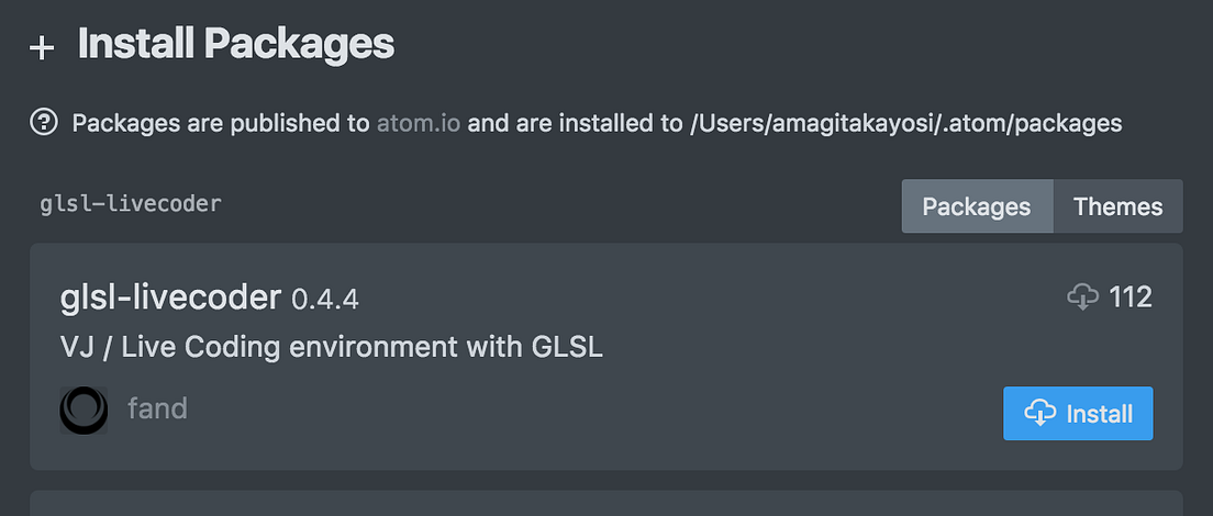 VJ / Live Coding on Atom — glsl-livecoder | by Takayosi Amagi | Medium