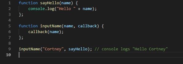 Layman’s Coding: What is a callback? | by Cortney Thomas | Medium
