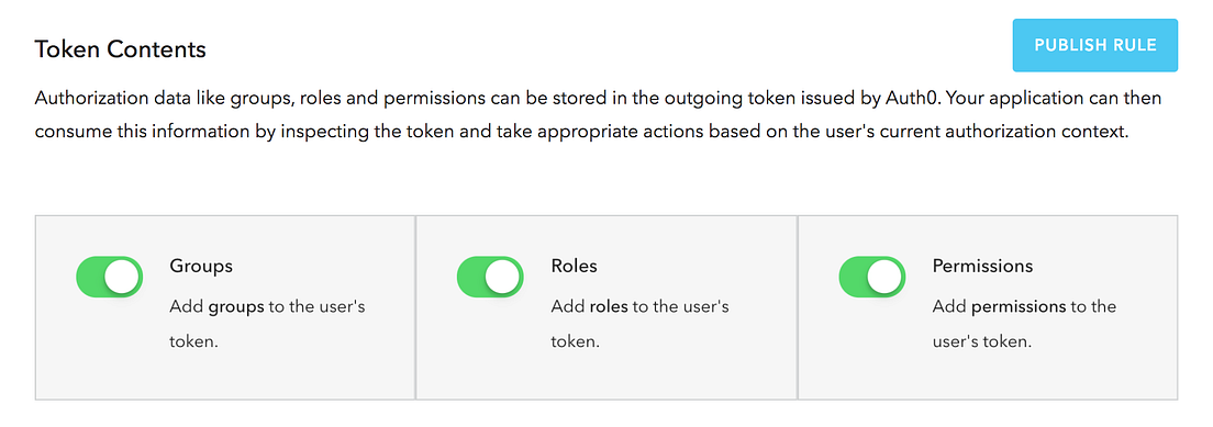 Adding roles and permissions to a JWT access token in Auth0 | by Phil | toJS | Medium