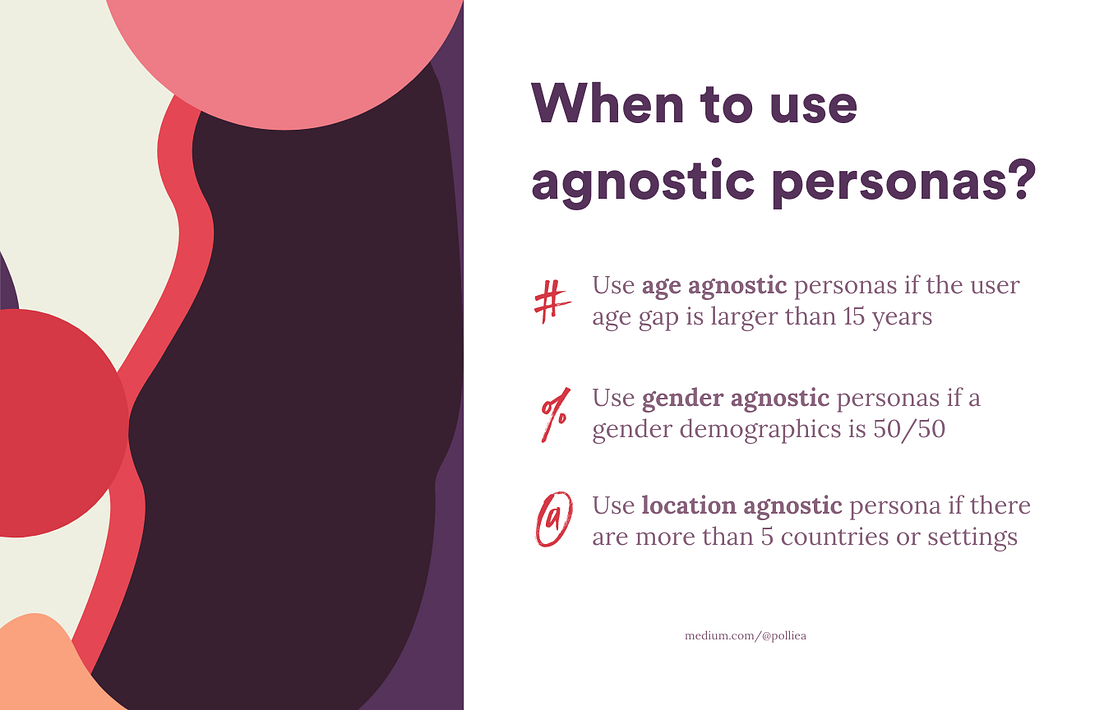 A step-by-step guide to agnostic UX personas — free downloadable | by ...
