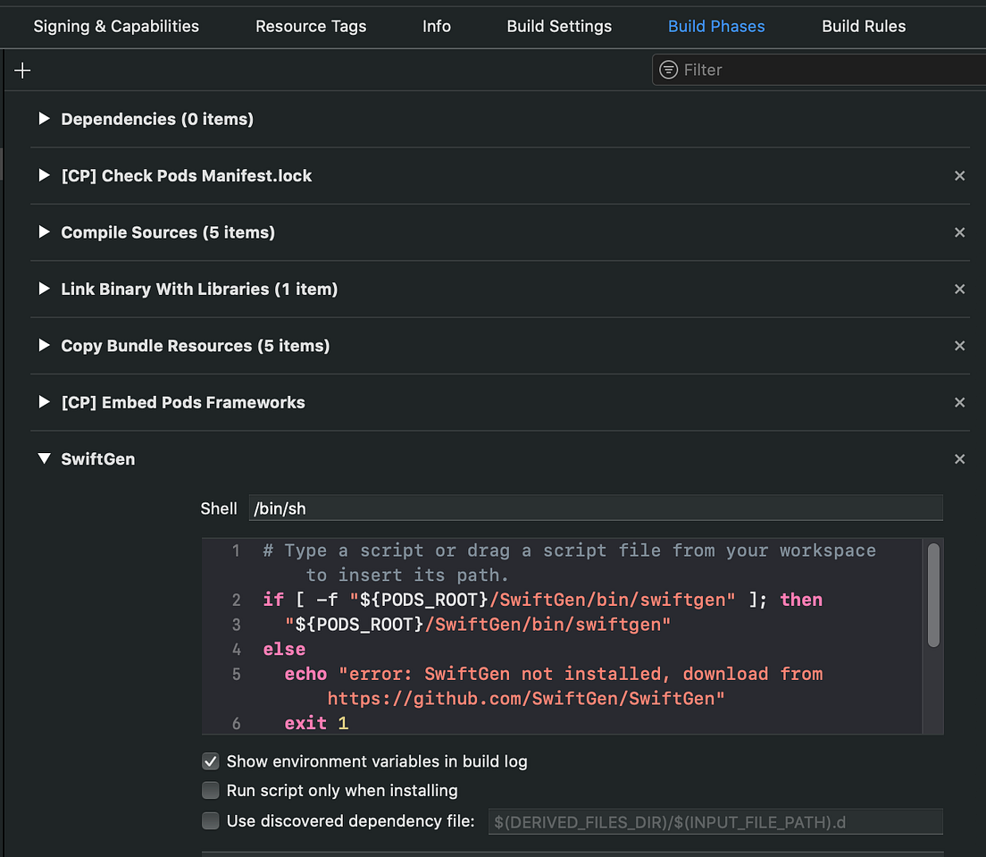 How to integrate SwiftGen? - Mac O’Clock - Medium