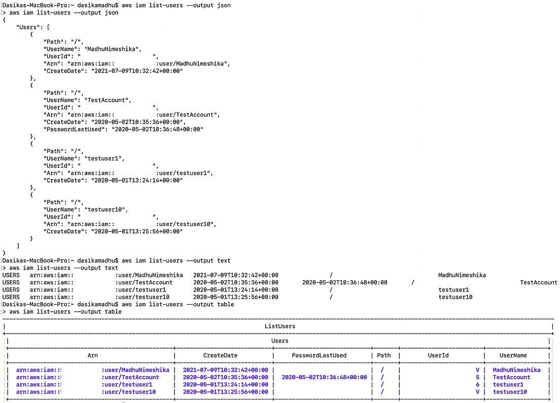 Aws Cli Commands Cheatsheet All The Generic Aws Cli Commands You By Dasika Madhu Jul 2021