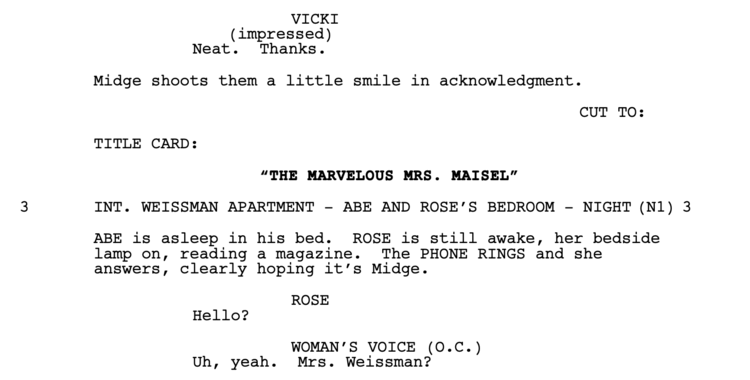 Spec Script Formatting Primers. An amazing resource for TV writers ...