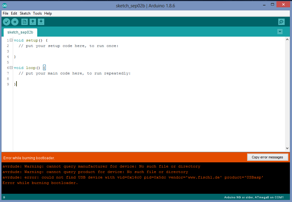 Mengisi Bootloader Arduino dengan USBasp | by Asya Syarif | Medium
