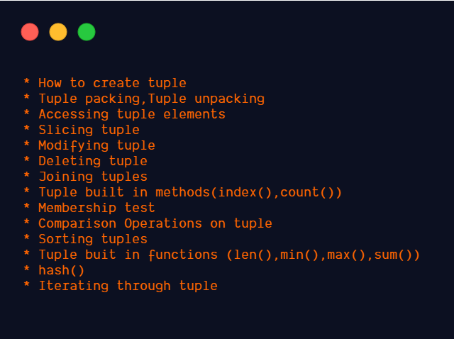An Introduction to Python Tuple. Let us learn about python tuple in ...