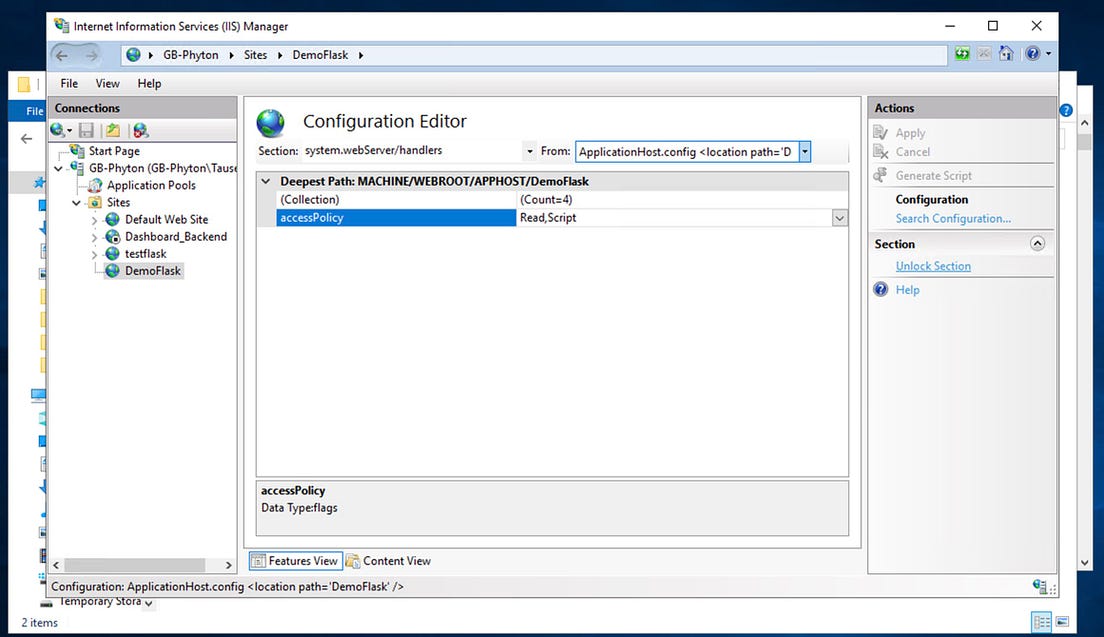 Deploy A Flask App On Windows Server Using Fastcgi And Iis By Muhammad Tauseeq Medium 9359