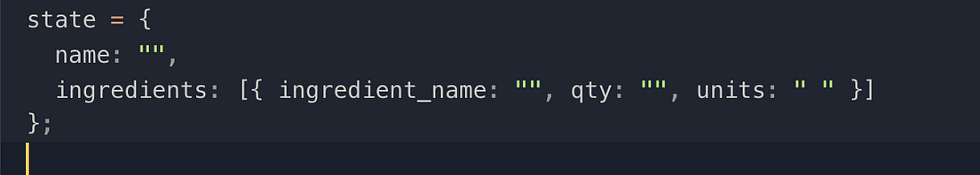 Create A Dynamic Form In React And Updating An Array Of Objects In