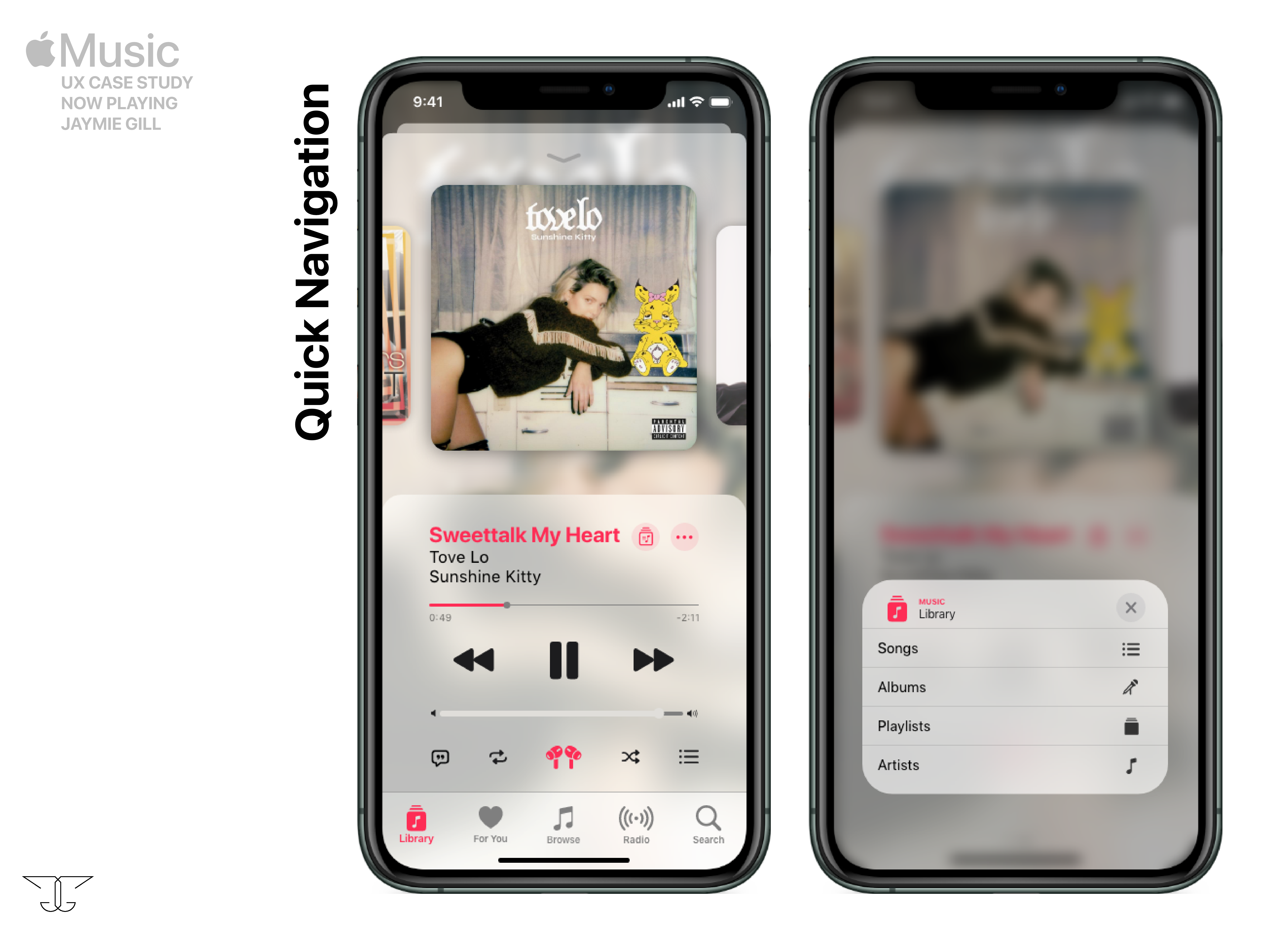 Redesigning the Apple Music app— UI/UX Case Study | by Jaymie Gill ...