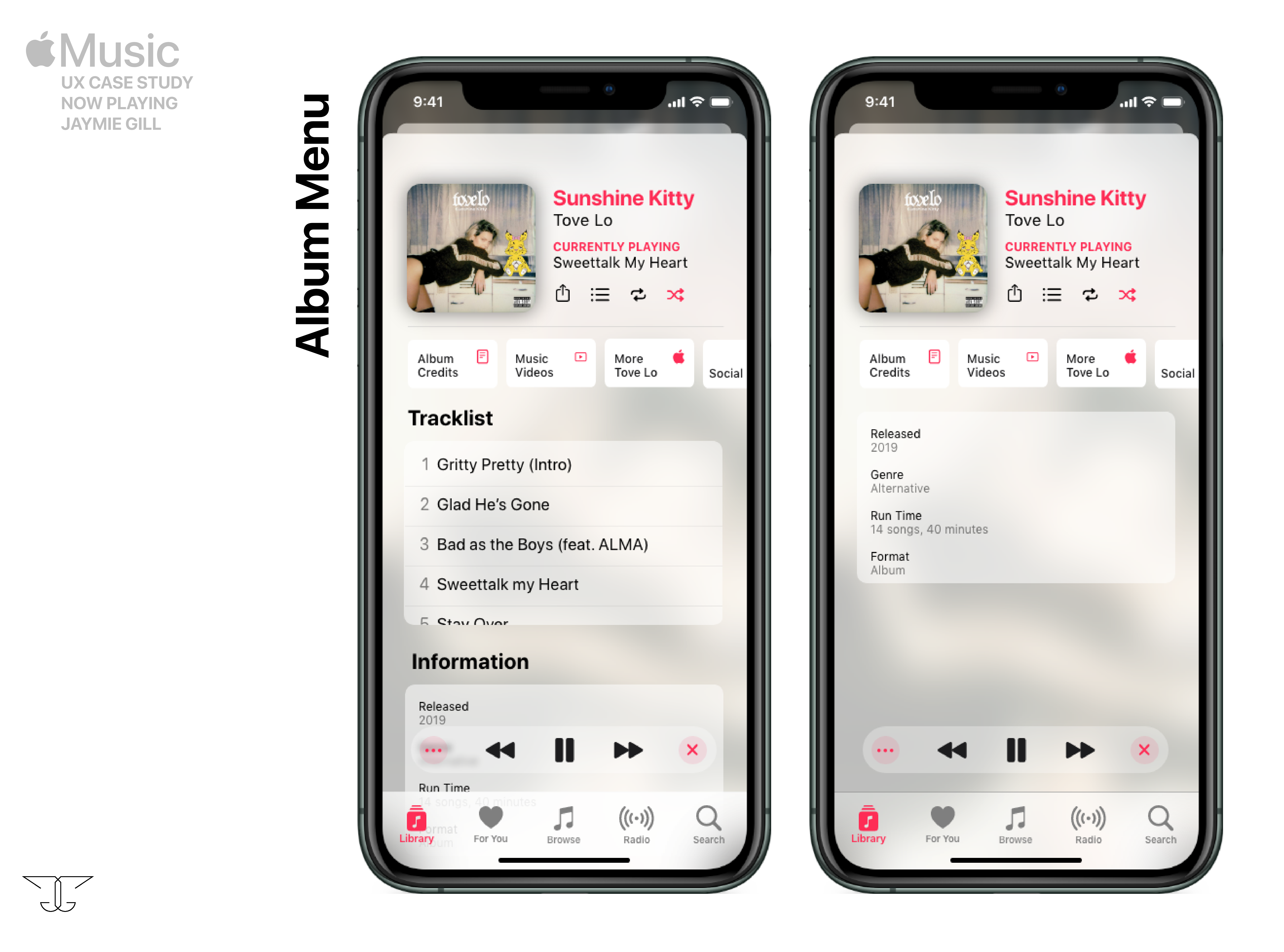 Redesigning the Apple Music app— UI/UX Case Study | by Jaymie Gill ...