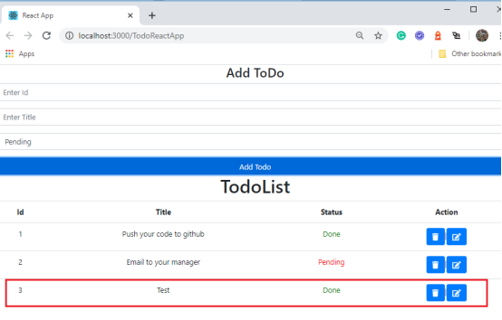 ReactJs Step-By-Step Tutorial Series — Part 4 — Build ToDo Application ...