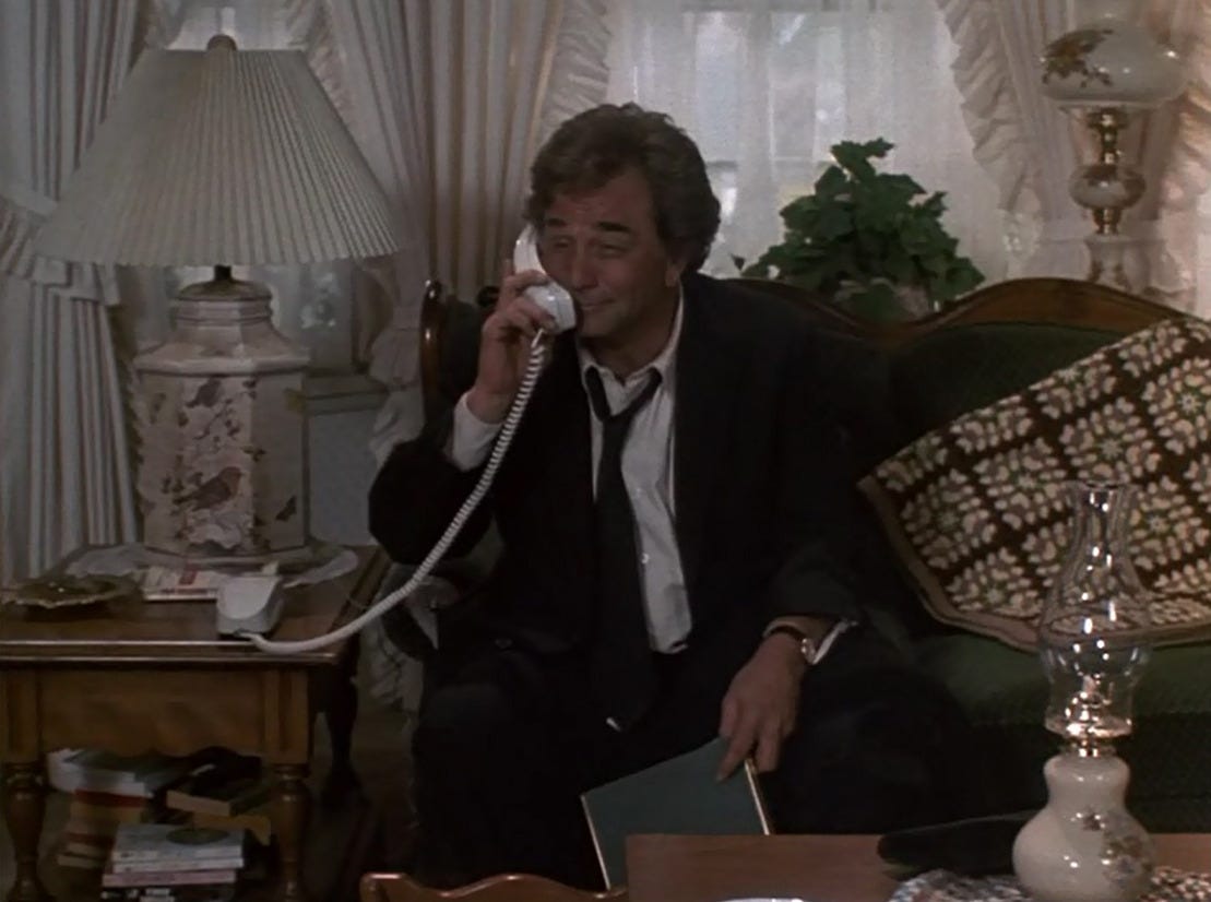 Columbo episode review — 9.4 — Rest in Peace, Mrs. Columbo | by Patrick ...