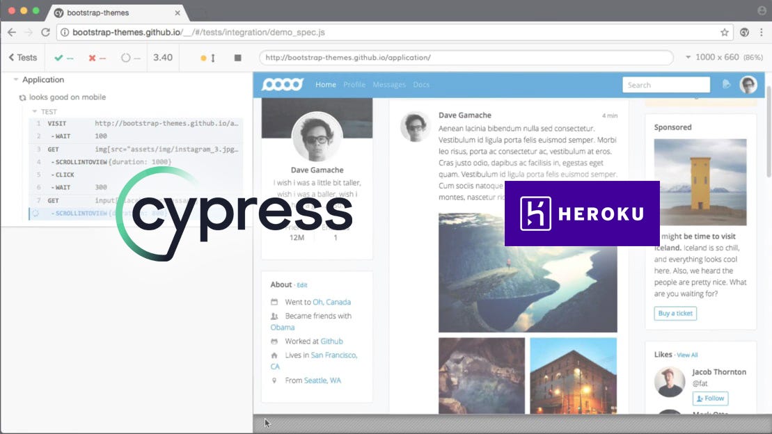 Setting Cypress E2e Testing On Heroku In 10 Minutes By Alexandre Toulemonde Medium