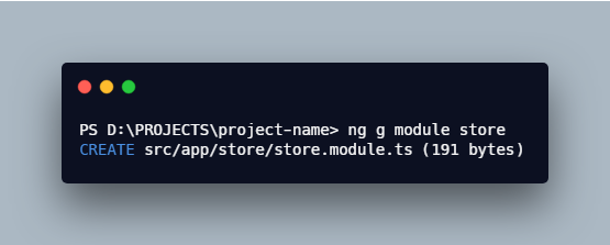 Angular 8 Create A Project With Material And Ngxs
