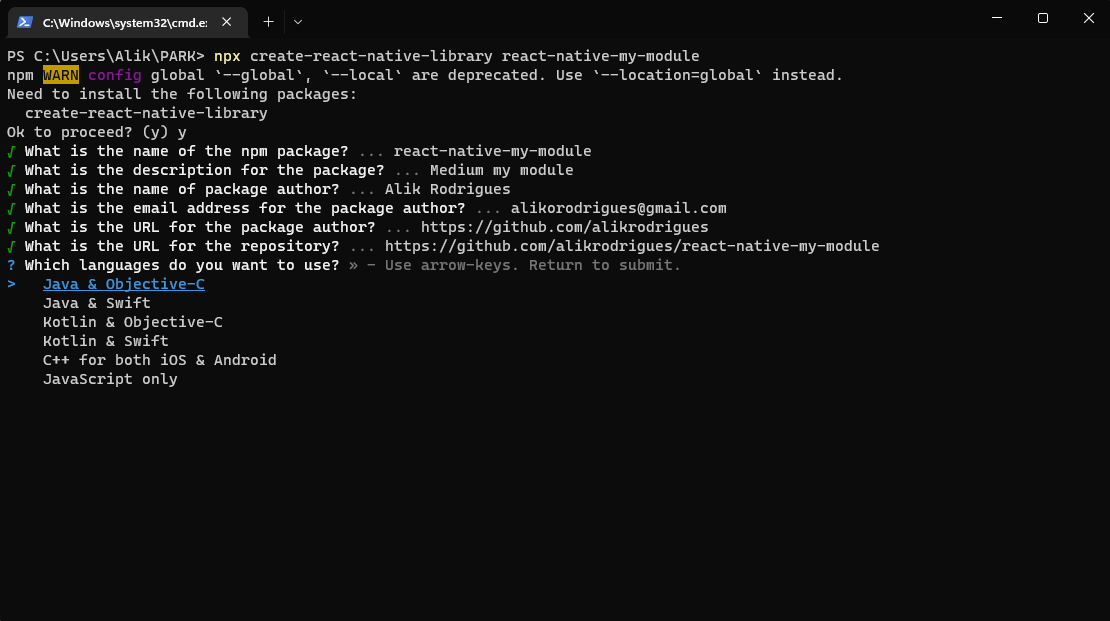 How to create a native library to React Native | by Alik Rodrigues | Medium