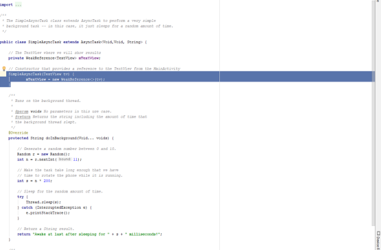 Android fundamentals 07.1 : AsyncTask | by Yogie Prabowo W | Medium