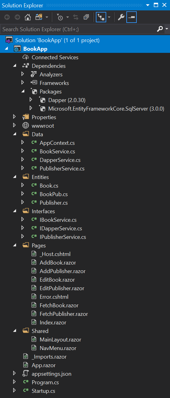 Blazor Server: dropdown list CRUD, N:1 1:N relationship, Dapper | Telematika