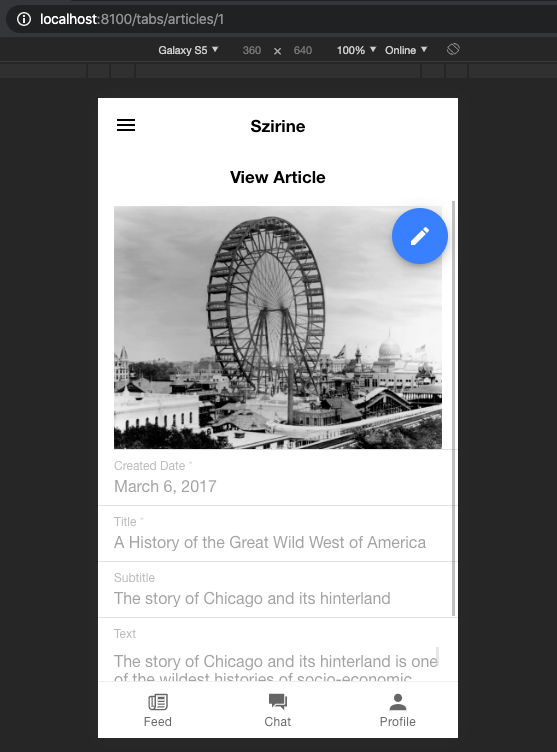 Create a Full Mobile App (2): Add CRUD, Components and Services using Ionic5, Angular8 and ...