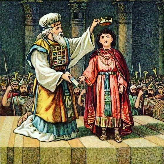 “And all the people of Judah took Uzziah, who was sixteen years old ...