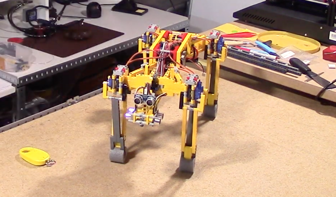 Autonomous Quadruped Robot Uses Unique Linkage System | by Jeremy S. Cook | Medium