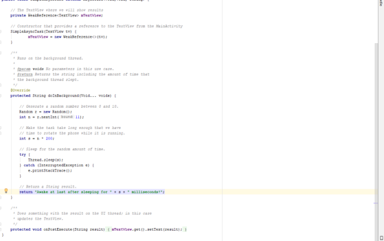 Android fundamentals 07.1 : AsyncTask | by Yogie Prabowo W | Medium