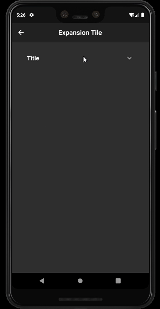 Flutter Expendable List With Expansiontile And Expansionpanel