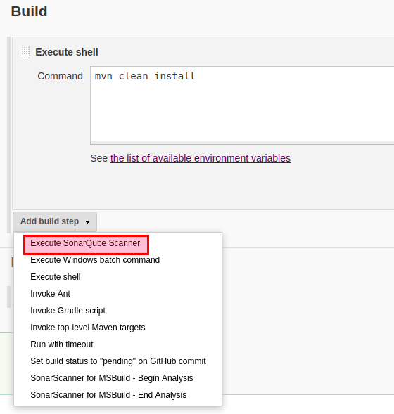 Github — Jenkins — SonarQube Integration for Java/Maven 4/4: Code ...
