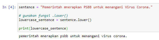 Basic Text Preprocessing menggunakan NLTK | by Muhammad Yunus | Medium