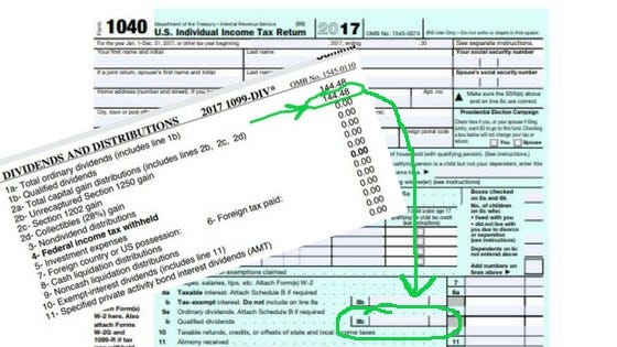 How To Read A Tax Return Part 5. Qualified dividends show up in box 1b ...