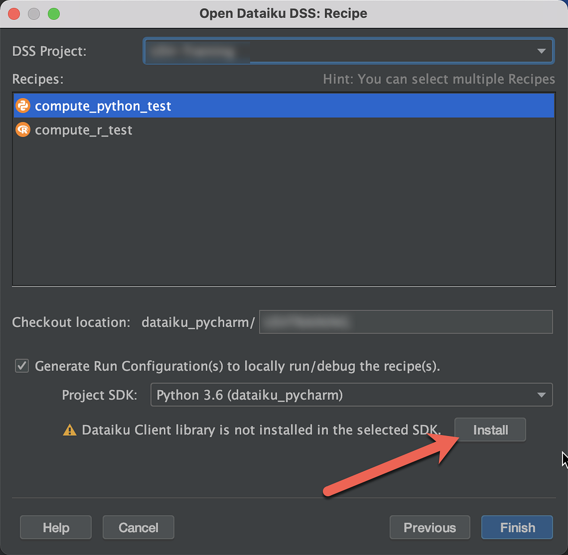 Integrating Dataiku and PyCharm for Python Development