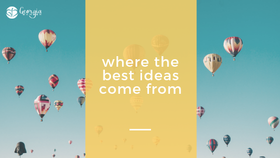 Where the best ideas come from. I get the BEST ideas while I am… | by ...