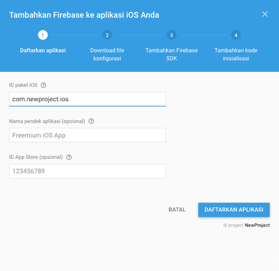 Integrasi Firebase dengan iOS Swift melalui Cocoapods dependency | by Fikri Adriansa Yudha ...