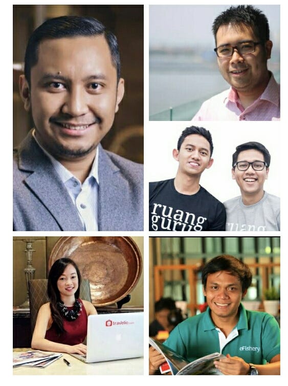 5 Tokoh Inspiratif Indonesia yang Mendominasi Dunia Startup | by Media ...