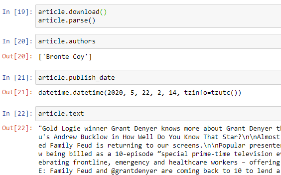 Three “Out-of-Box” Web Content Scraping Applications in Python | by ...