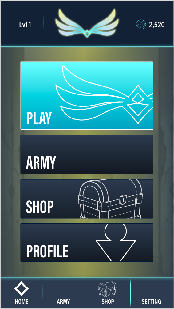 Guardian Mobile Game (WIP). Modern Meets Fantasy | by Brandon Burch ...