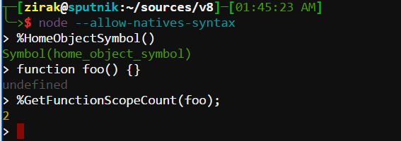 Exposing HomeObject. A primer to JS engine modification | by Zirak ...