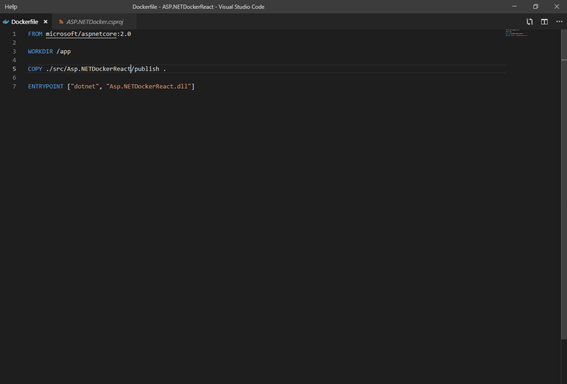 Create a ASP .NET Core Web App With Docker | by Lucas Lohrmann | Medium