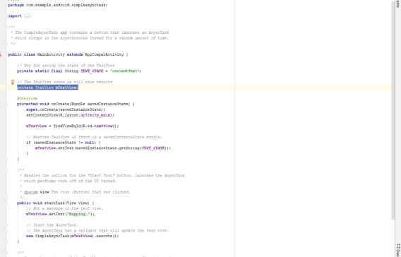 Android fundamentals 07.1 : AsyncTask | by Yogie Prabowo W | Medium
