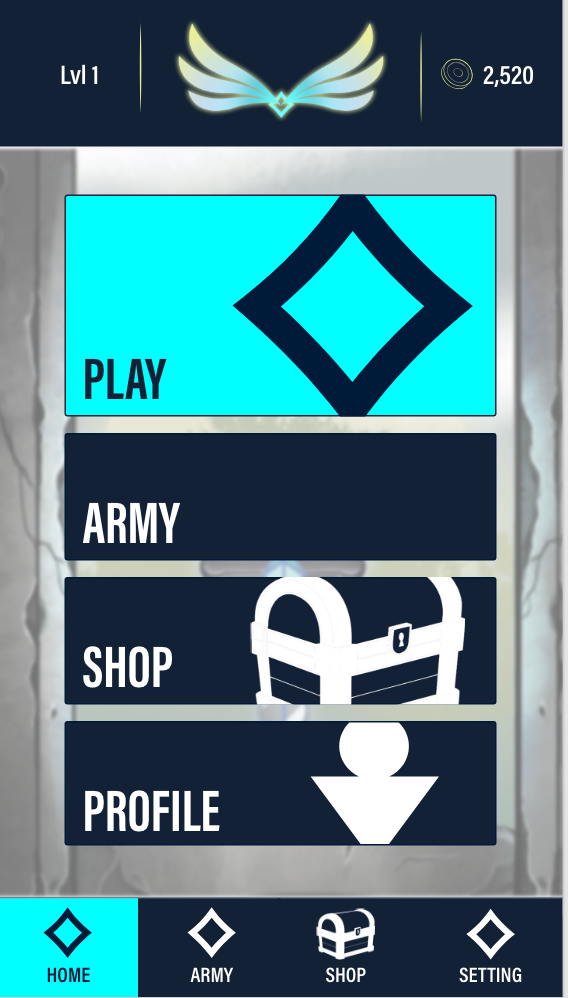 Guardian Mobile Game (WIP). Modern Meets Fantasy | by Brandon Burch ...