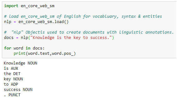 Introduction to spaCy. In Today’s world, we have billions of… | by ...
