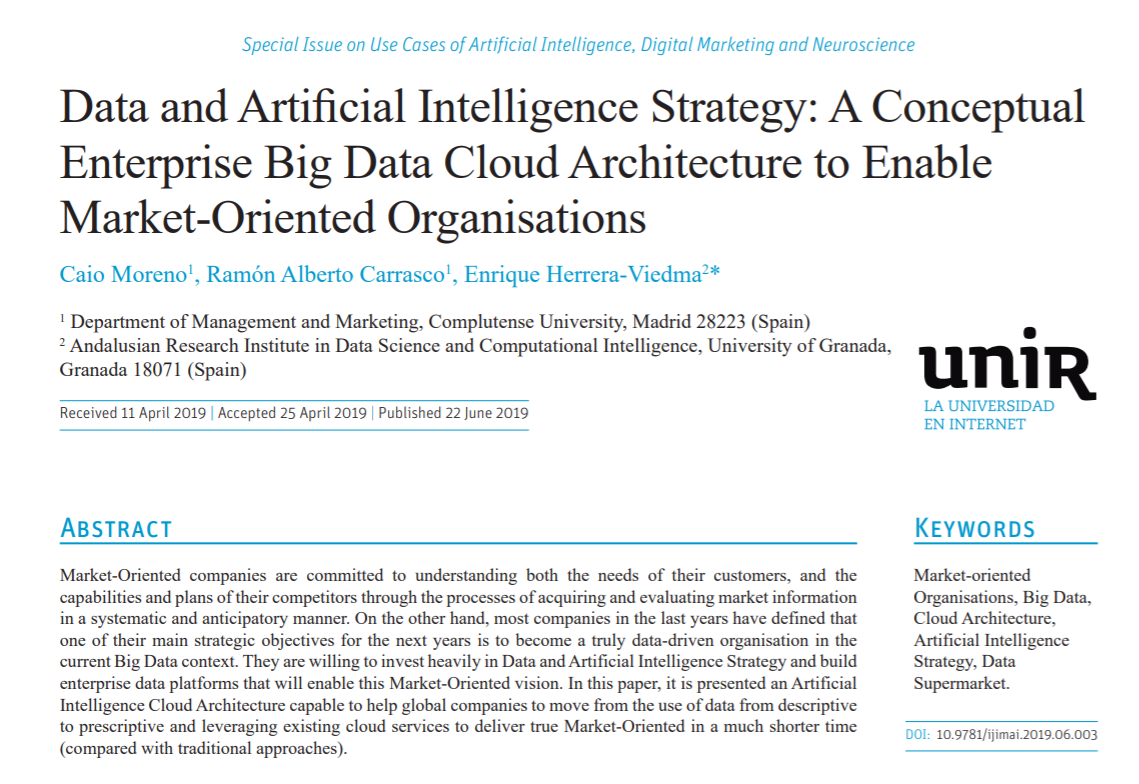 Data and Artificial Intelligence Strategy: A Conceptual Enterprise Big ...